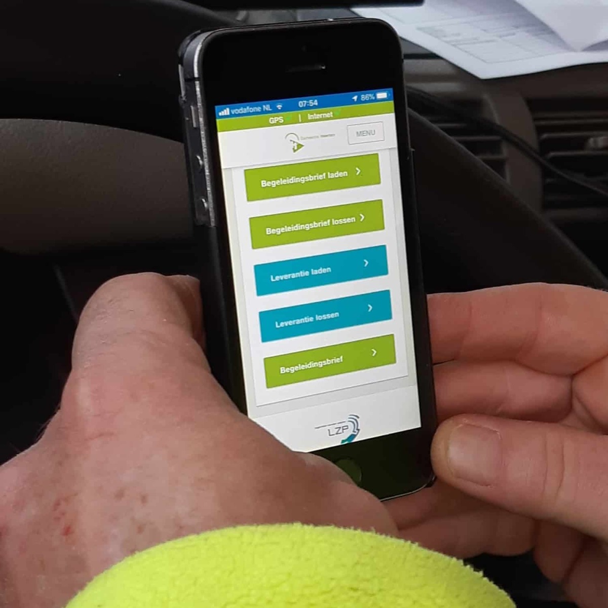 Over Logistiek Zonder Papier - LZP